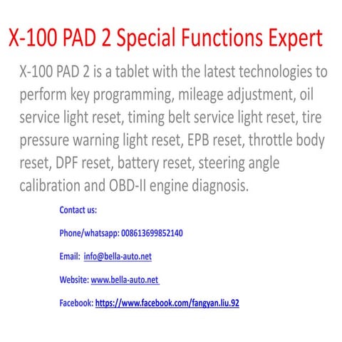 X100 pad2 | PPT