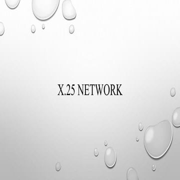 Comprehensive Guide to the X.25 Protocol Architecture, Features, and ...