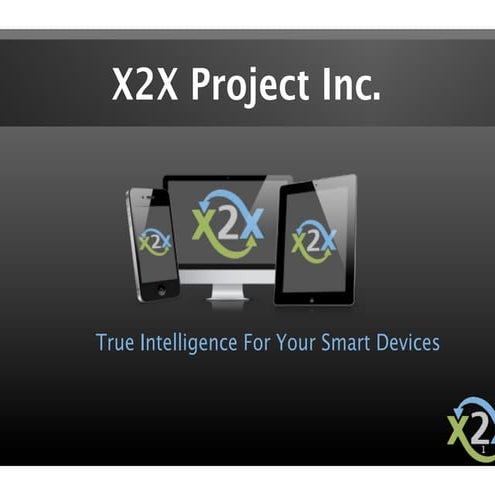 X2x pitch deck | PPT