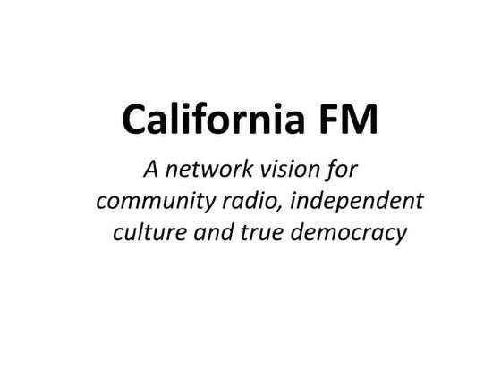 The changing role of radio and the music | PPT