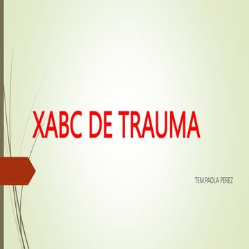 XABC DE TRAUMA.pptx