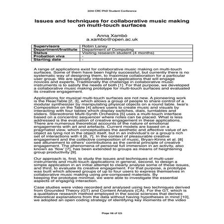 Xambo | PDF | Digital Audio | Computer Software and Applications