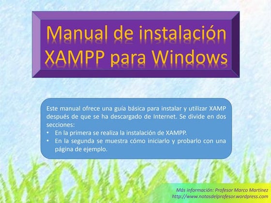 Que Es Xampp Y Como Instalarlo Xamp Instalar Instalar Cómo Instalar