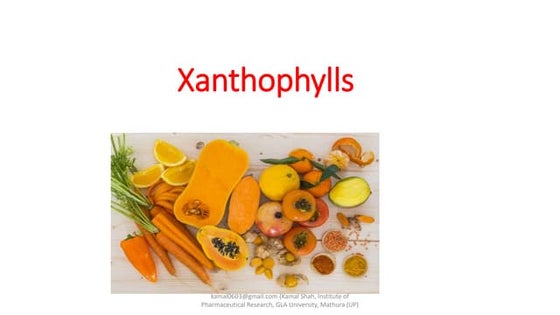 Carotenoids | PPT