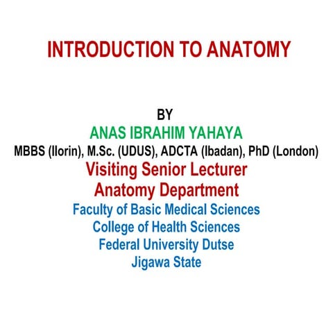 xanthrons MBBS intro Ana updated by prof Anas.ppt