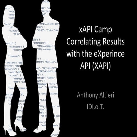 xAPI Camp-Correlating Results with xAPI | PPT