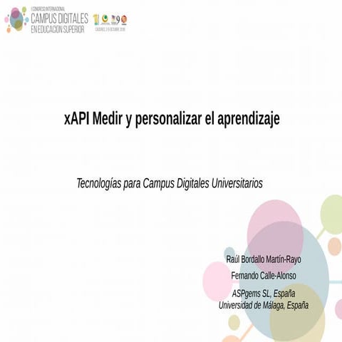 xAPI Explained - Improve learning | PDF