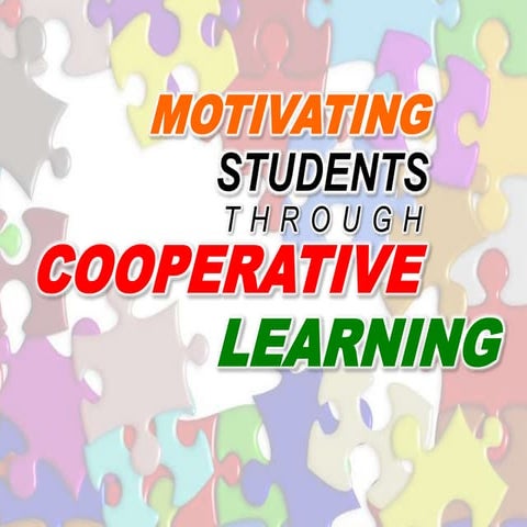Cooperative Learning { Applied } by Xaris Villa | PPT