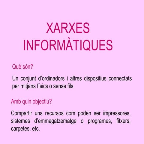 Apunts Xarxes | PPT