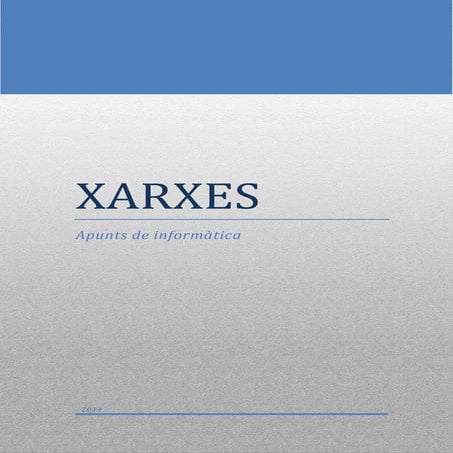 Informàtica: Xarxes | PDF
