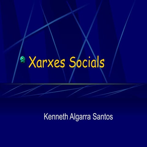 Xarxes Socials | PPT