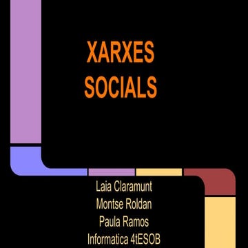 Xarxes socials | PPTX
