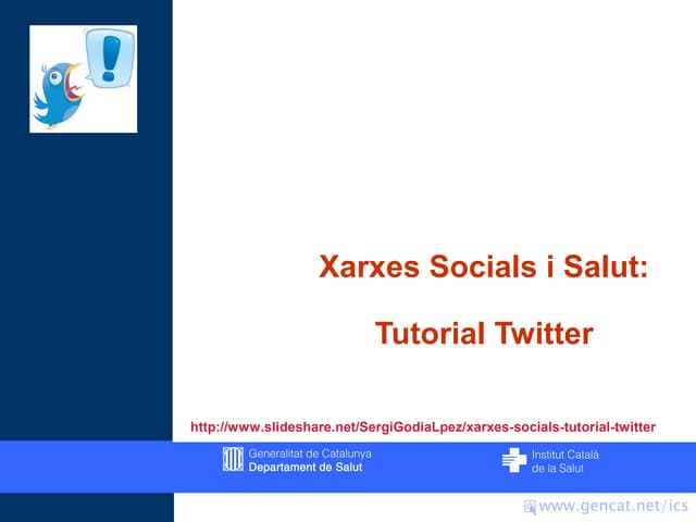 Xarxes Socials: Tutorial Twitter 2012 | PPT Xarxes Socials: Tutorial Twitter 2012 | PPT