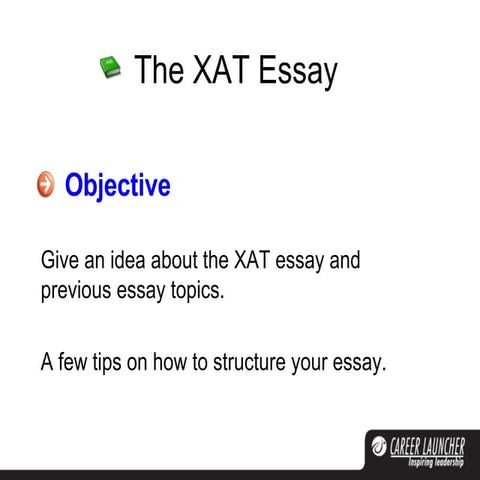 Xat Essay | PPT