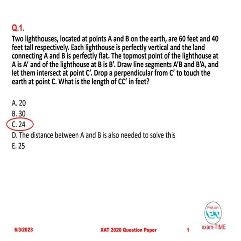 XAT 2020 Question Paper.pptx