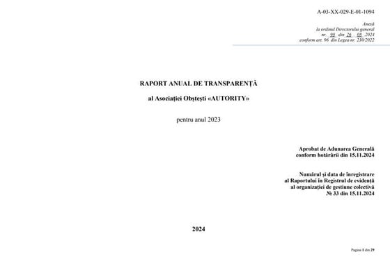 Artton Raport Anual Cenzorului Anul 2023 Pdf