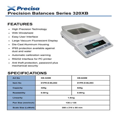 XB-320M, XB-620M | PDF
