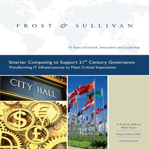 Smarter Computing to Support 21st Century Governance | PDF