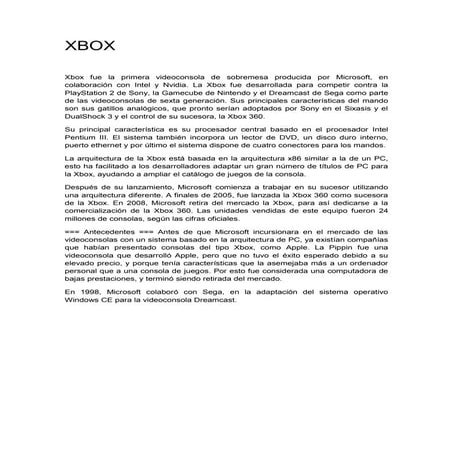 Xbox 360 presentacion | PPTX
