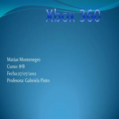 Xbox 360 | PPTX