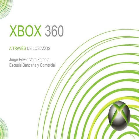 Campañas XBOX 360 | PPTX