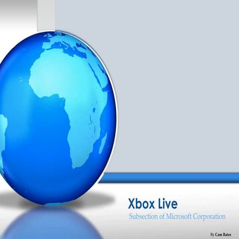 The history of xbox | PPTX