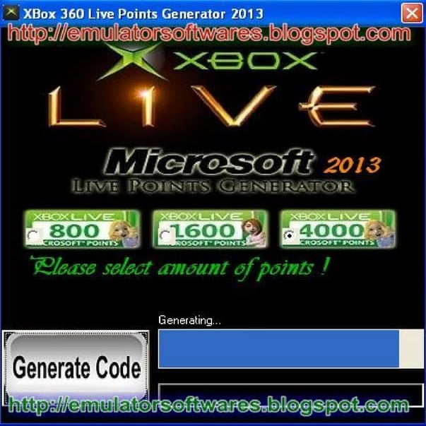 XBox Live Point Generator 2013 | PDF