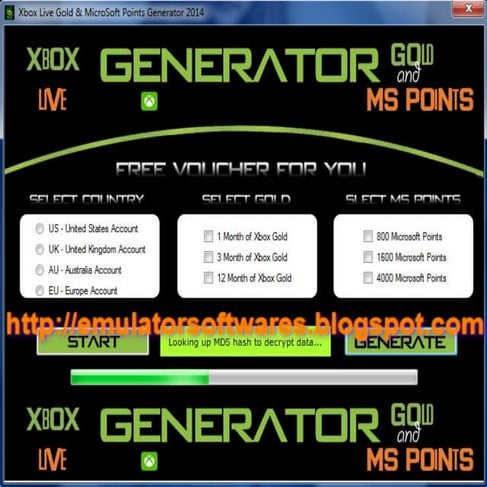 XBox Live Point Generator 2013 | PDF