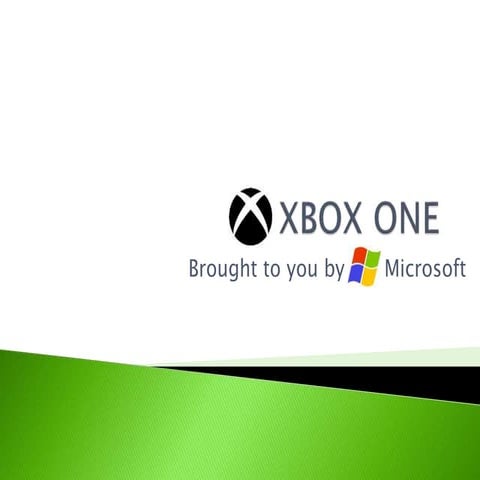 Xbox one | PPTX | Home Entertainment Systems | Consumer Electronics