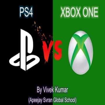 Xbox one vs ps4.pptx