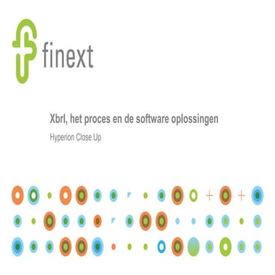 XBRL Reporting: de nieuwe standaard | PPTX
