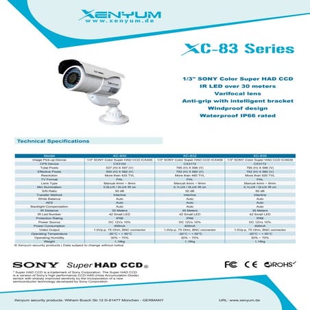Xc 830 | PDF