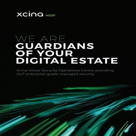 Xcina MSSP Overview | PDF