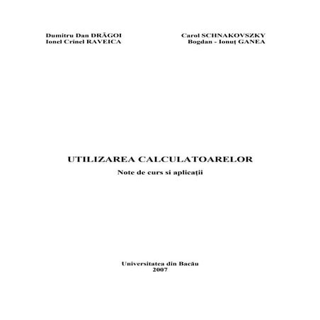 curs utilizarea-calculatorului | PDF