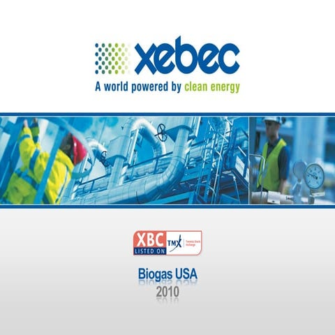 Xebec Biogas 2010 Presentation | PDF