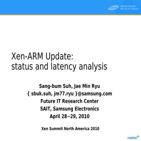 Xen arm | PDF