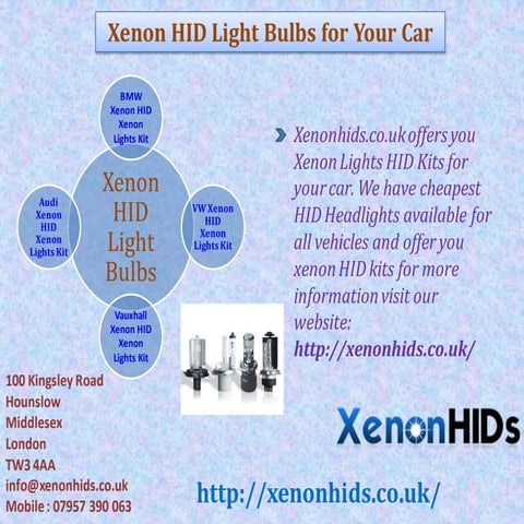 Xenon HID Light Bulbs | PDF