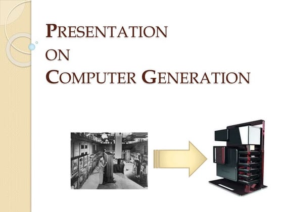 2nd generation of computer | PPTX | Desktops | Computing