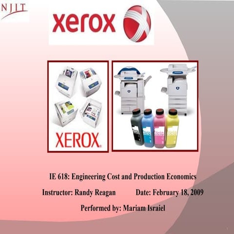 Xerox Presentation | PPT
