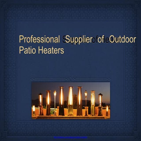 Xheating patio heater brochure | PDF | Home Appliances | Home & Garden