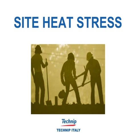 X Heat Stress Site.ppt