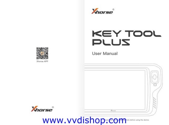 Launch X431 Key Programmer User Manual.pdf | Computer Peripherals | Computing