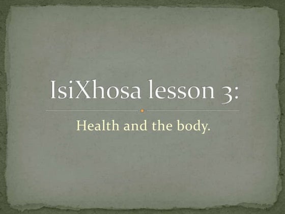 isiXhosa Poetry: Hlalutya umbongo | PPTX