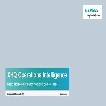 XHQ Operations Intelligence | PDF