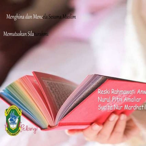 Menghina dan Mencela Sesama Muslim | PPTX