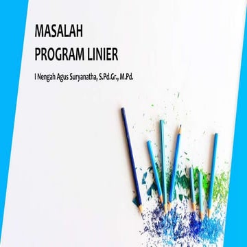 Program Linier | PPSX