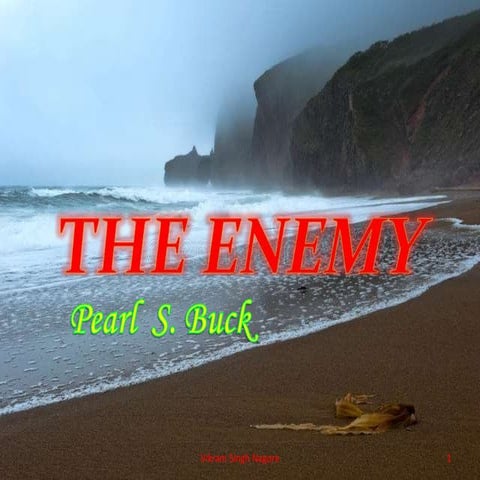 THE ENEMY class 12 L joswin shajan | PPTX