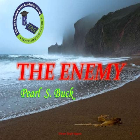 THE ENEMY class 12 L joswin shajan | PPTX