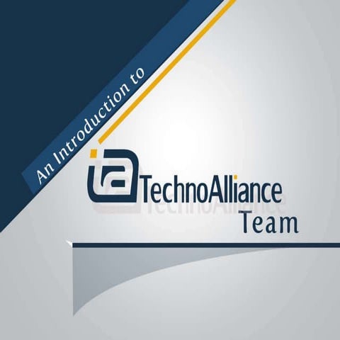 Technoalliance - Team of Teams | PPT