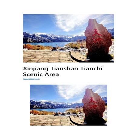Xinjiang tianshan tianchi scenic area | PDF